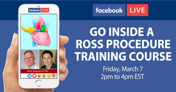 NEW 3PM EST START TIME: Join Me LIVE In A Ross Procedure Training Course