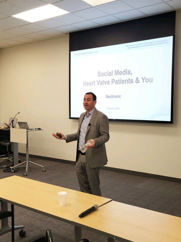 Medtronic Welcomes HeartValveSurgery.com To Its Headquarters!