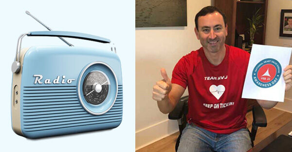 Adam Pick Radio Schedule for Active Living Campaign