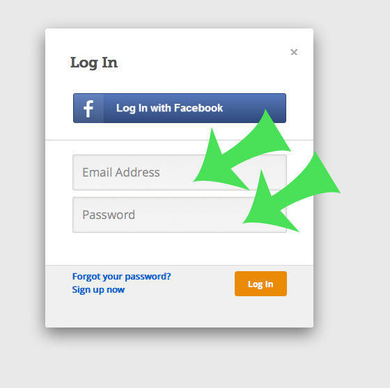 Website Login Tip: For Existing Users, Please Use Your Email Address ...